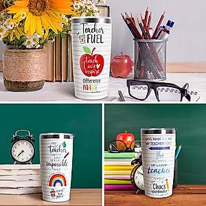 UAREHIBY Teacher Gifts,6 PCS Teacher Appreciation Gifts,Back to School Gifts for Teachers,End of The Year,Graduation,Valentine's Day Gifts for Teacher with Socks,Pen Holder,Scented Candle