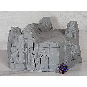 3D Printed Miniature: Cave #2 by GameScape3D