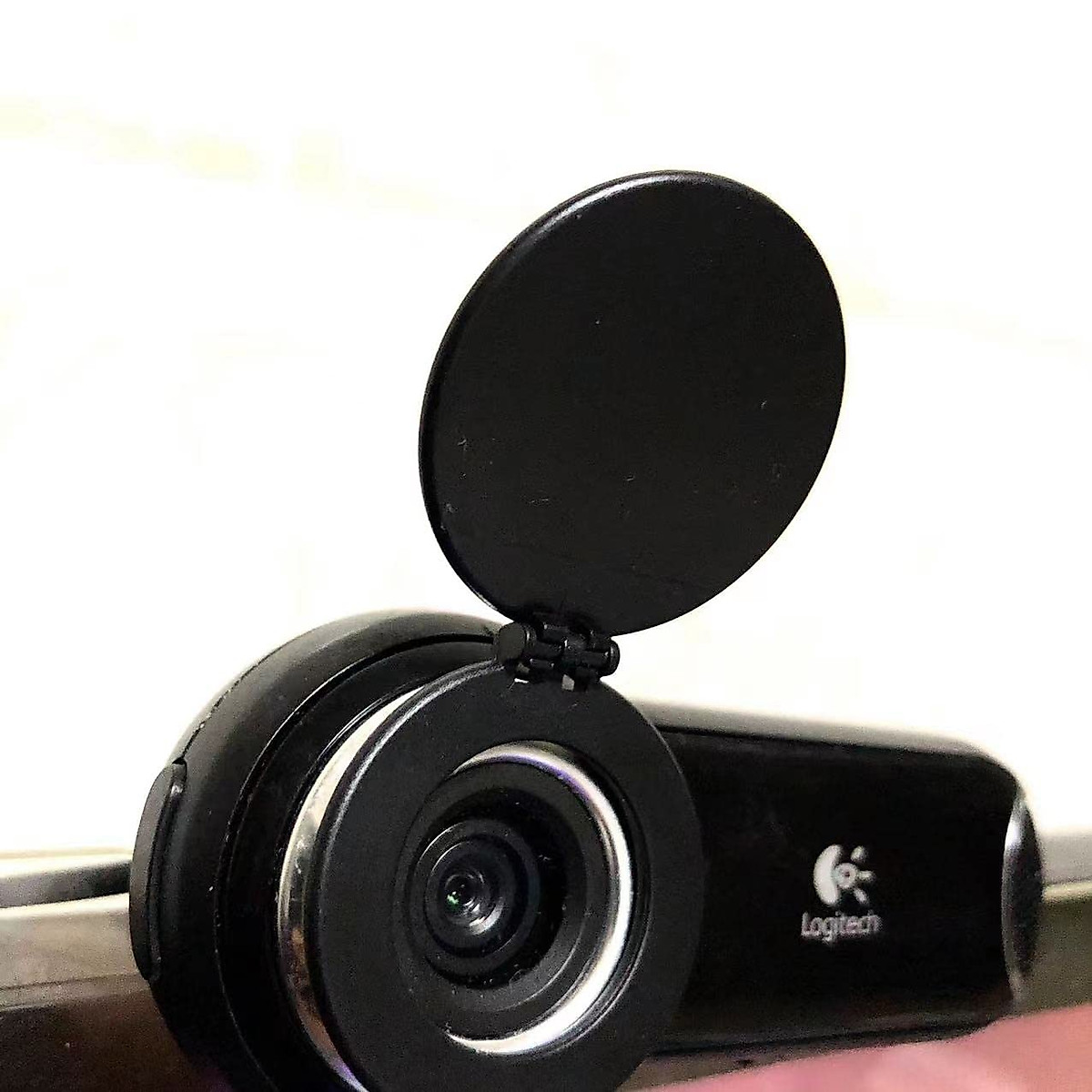 Pack of 2 Webcam Cover Camera Privacy Cover Clip Compatible with Logitech StreamCam Plus / C930 C920 HD Pro /c505/Pro 9000 /Anker/Aukey/Emeet/Nexigo Webcam