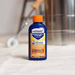 MICROBAN 1.5 oz. Fungicidal Paint Additive – Resists Mold & Mildew