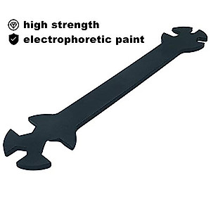 HOPLEX RC Car Wrench Multi-Function Wrench Turnbuckle Wrench with Cross Wrench for RC Car Repair Work