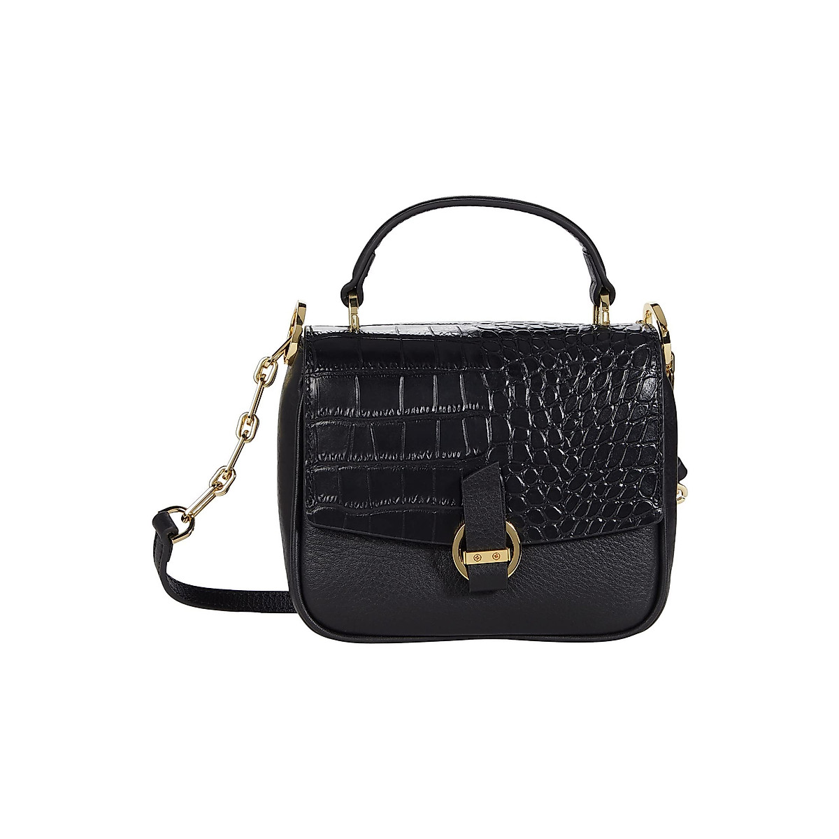 Ted Baker Josieyy Loop and Tab Grainy Mini Crossbody Black One Size