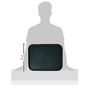 Winco Fast Food Tray, 14 by 18-Inch, Green