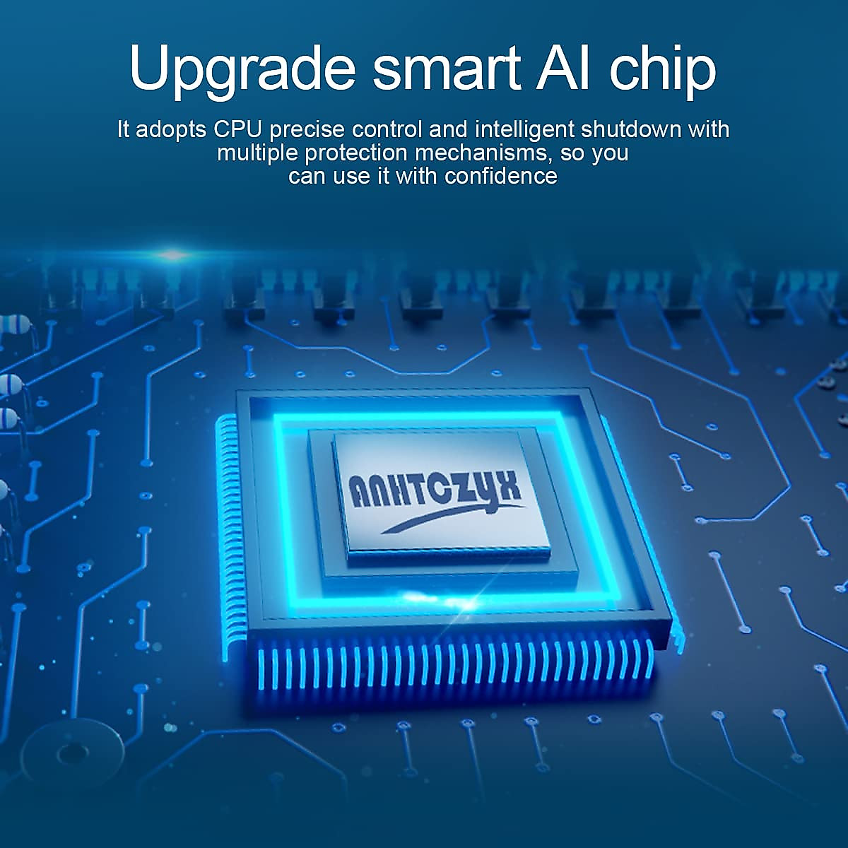 Car Battery Charger, 12V-6A Automatic Battery Charger/Maintainer Smart Fully Trickle Charger for Cars, Motorcycles, SUVs, Engineering Vehicles, AGM/Gel Lead Acid Battery