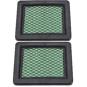 HIPA HRX217 Air Filter for Honda GCV160 HRX 217 HRR216 HRC216 HRT216 HRB216 HRS216 HRB217 HRZ216 Walk-Behind Lawn Mower Engine 2Pack