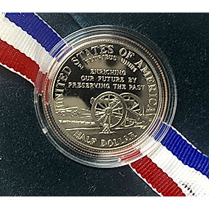 1995 S Civil War Battlefield Commemorative Half Dollar Proof US Mint