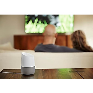 Google Home White Slate One Size Smart Speaker Google Assistant