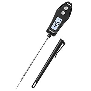 Searon Meat Thermometer Digital - Food Thermometer 3 Seconds Instant Read,Auto-Sleep,Waterproof,Backlight Display for Cooking Kitchen BBQ Grilling Smoker Baking Turkey...