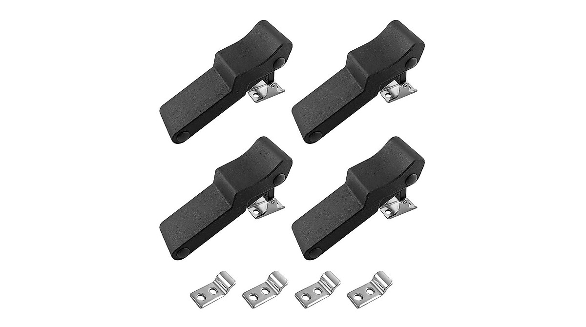 QWORK Rubber Draw Latch 4 Pack – Secure & Vibration-Resistant Flexible ...