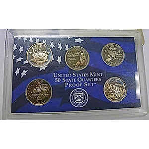 2002 S Statehood Quarters Proof Set Original Mint