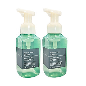 White Barn Gentle Foaming Hand Soap in White Tea & Sage (2 Pack)