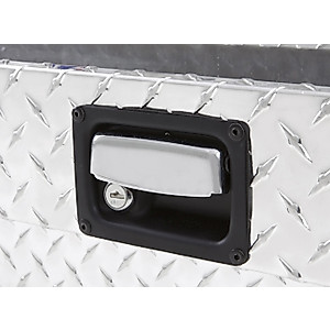 Lund 9748 48-Inch Aluminum Side Mount Box, Diamond Plated, Silver