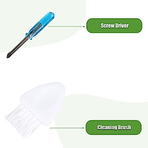 LOVECO Replacement Parts for iRobot Roomba E Series E5 E6,I Series i8 i7 i6 i5 i4 i3 i1 J Series j9 j8 j7 j6 j5 and Plus Version, (Not for Combo j7+ and j9+),2 Roller,8 Edge Sweeping Brush,8 Filter