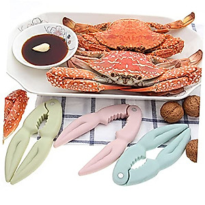 TIDTALEO Nut Machine Crab Leg Crab Leg Opener Crab Leg Lobster Tool Bottle Opener Chestnut Biscuit Machine Heavy Pink Small Walnut