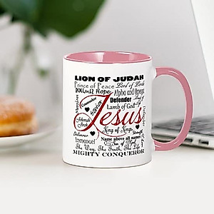 CafePress The Name Of Jesus Mug Ceramic Coffee Mug, Tea Cup 11 oz