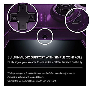 PDP Gaming Wired Controller: Royal Purple - Xbox One