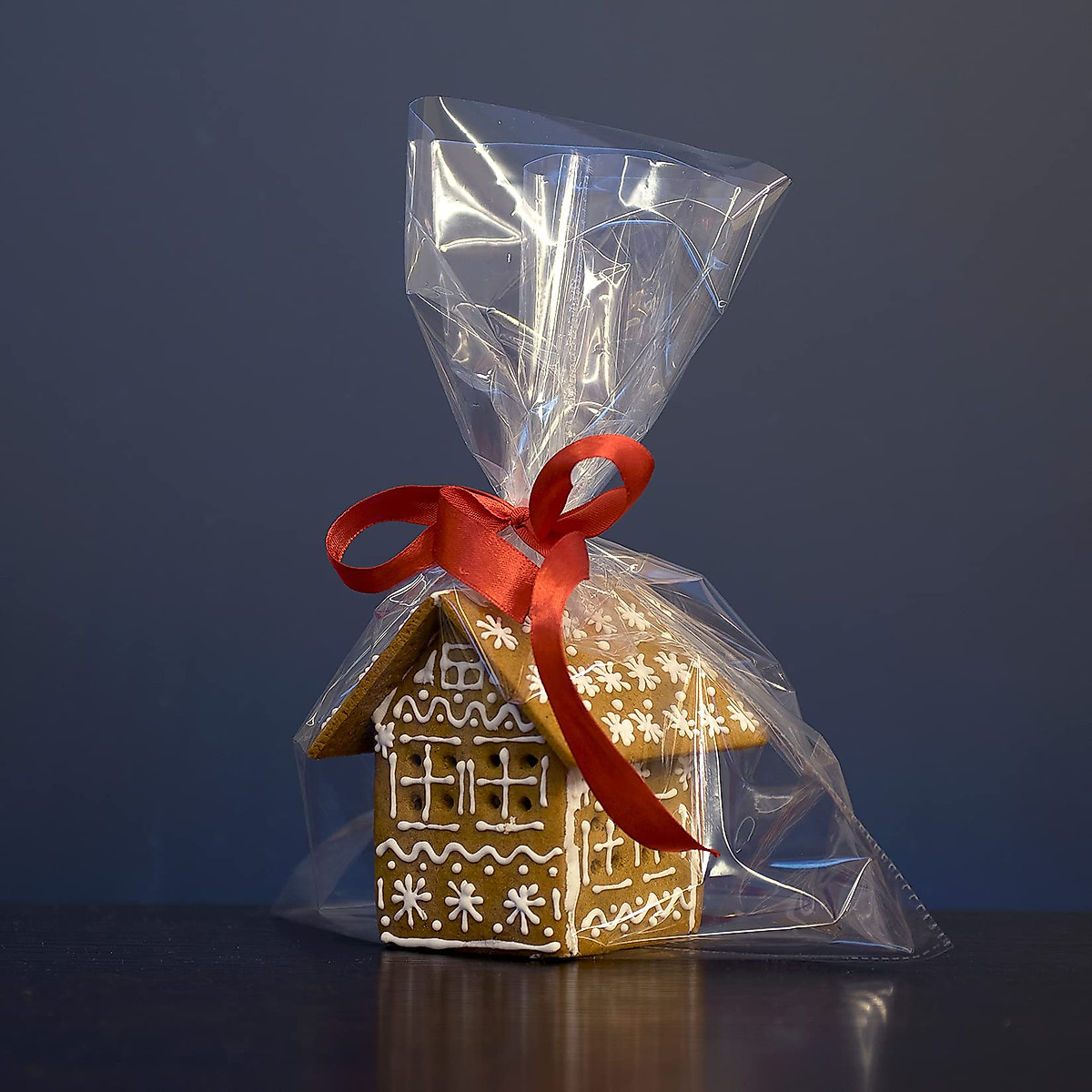 Yotelab 12x18 Inch Cellophane Bags, 20Pcs Clear Cellophane Gift Bags