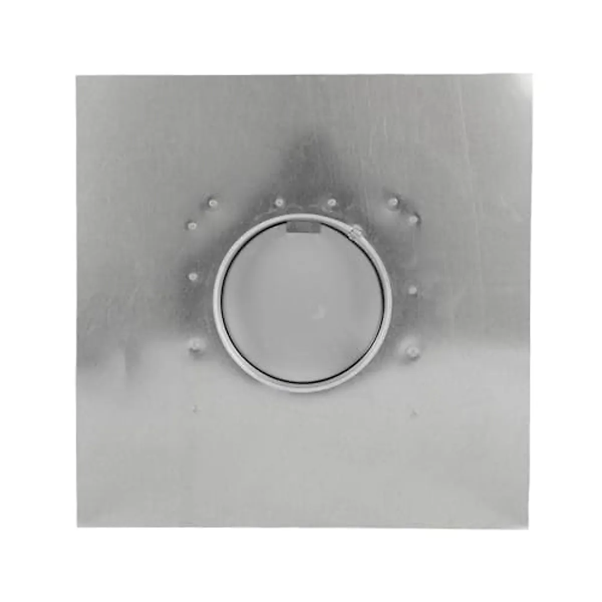 Goose Neck Painted Exhaust Roof Vent (10 Inch, Black)