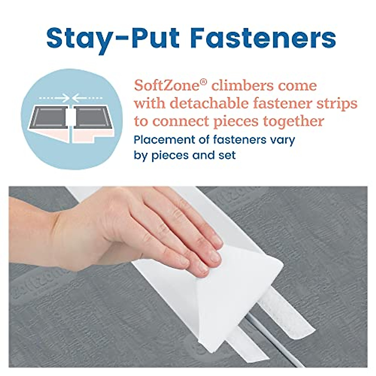 ECR4Kids SoftZone Triple Tunnel Maze, Toddler Playset, Contemporary, 9-Piece