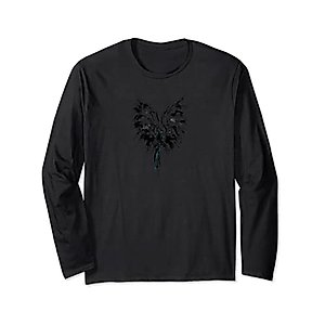 Phoenix Rising - Fire Fenix Fashion Stencil And Fantasy Gift Long Sleeve T-Shirt