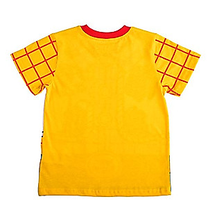 Disney Toy Story Boys Short Sleeve T-Shirt and Pants Set for Toddler and Little Kids