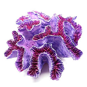 Besimple Aquarium Coral Ornaments Decor Fish Tank Plants Decoration for Aquarium Landscape,Purple