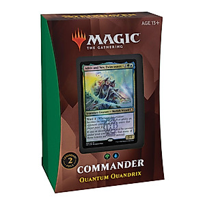 Magic: The Gathering Strixhaven Commander Deck – Quantum Quandrix (Blue-Green)