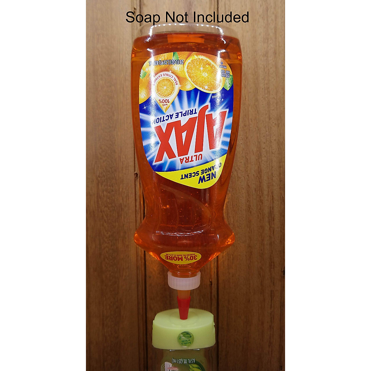 Transfer Cap For Your Lysol No Touch Auto Soap Dispenser - Refill With Your Own Hand or Dish Soap (soap not included)