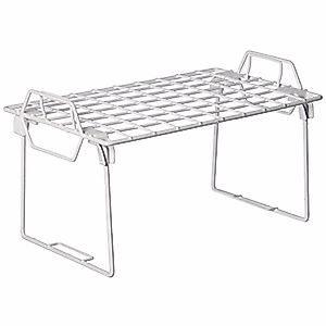 Whitmor Wire Grid Stacking Shelf Small