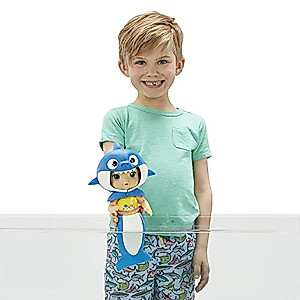 Baby Alive, Baby Shark Brown Hair Doll, with Tail & Hood, Inspired by Hit Song & Dance, Waterplay Toy for Kids Ages 3 Years Old & Up (Amazon Exclusive)