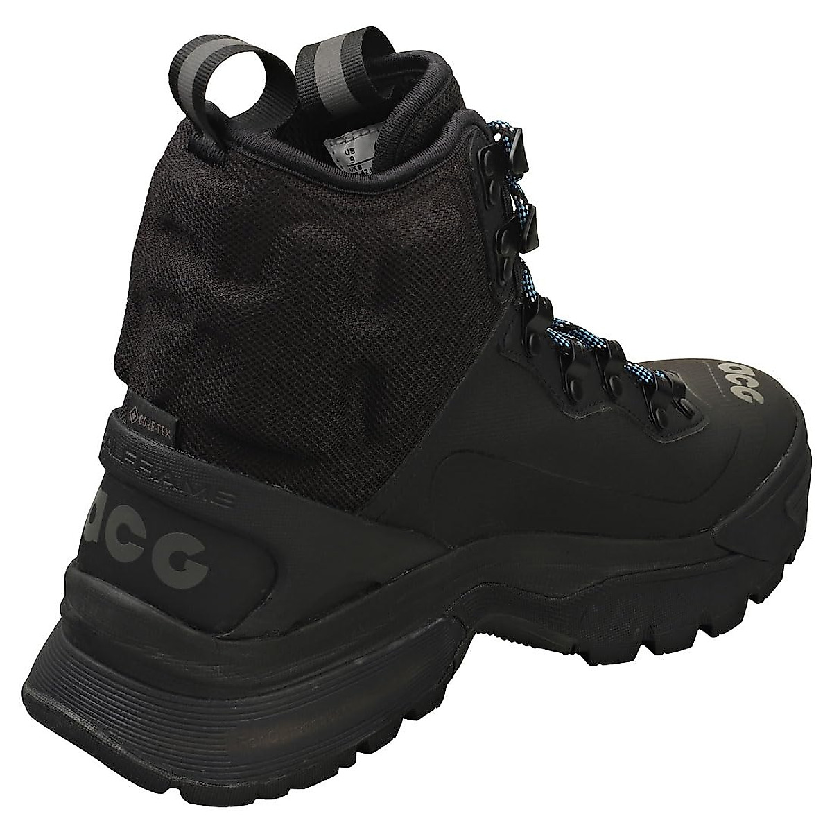 Nike ACG Air Zoom Gaiadome Gore-TEX Shoes Size -8 Black/Black