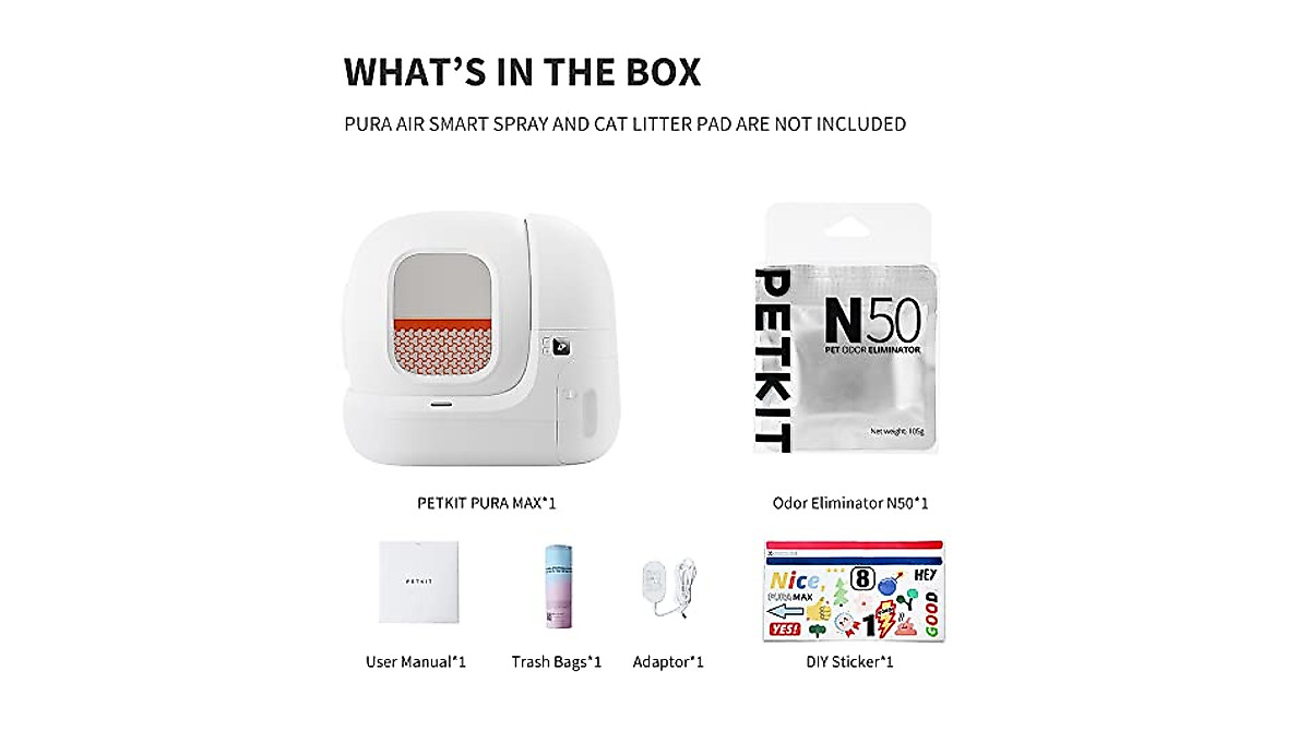 PETKIT PuraMax Self-Cleaning Cat Litter Box | Smart & Odor-Free