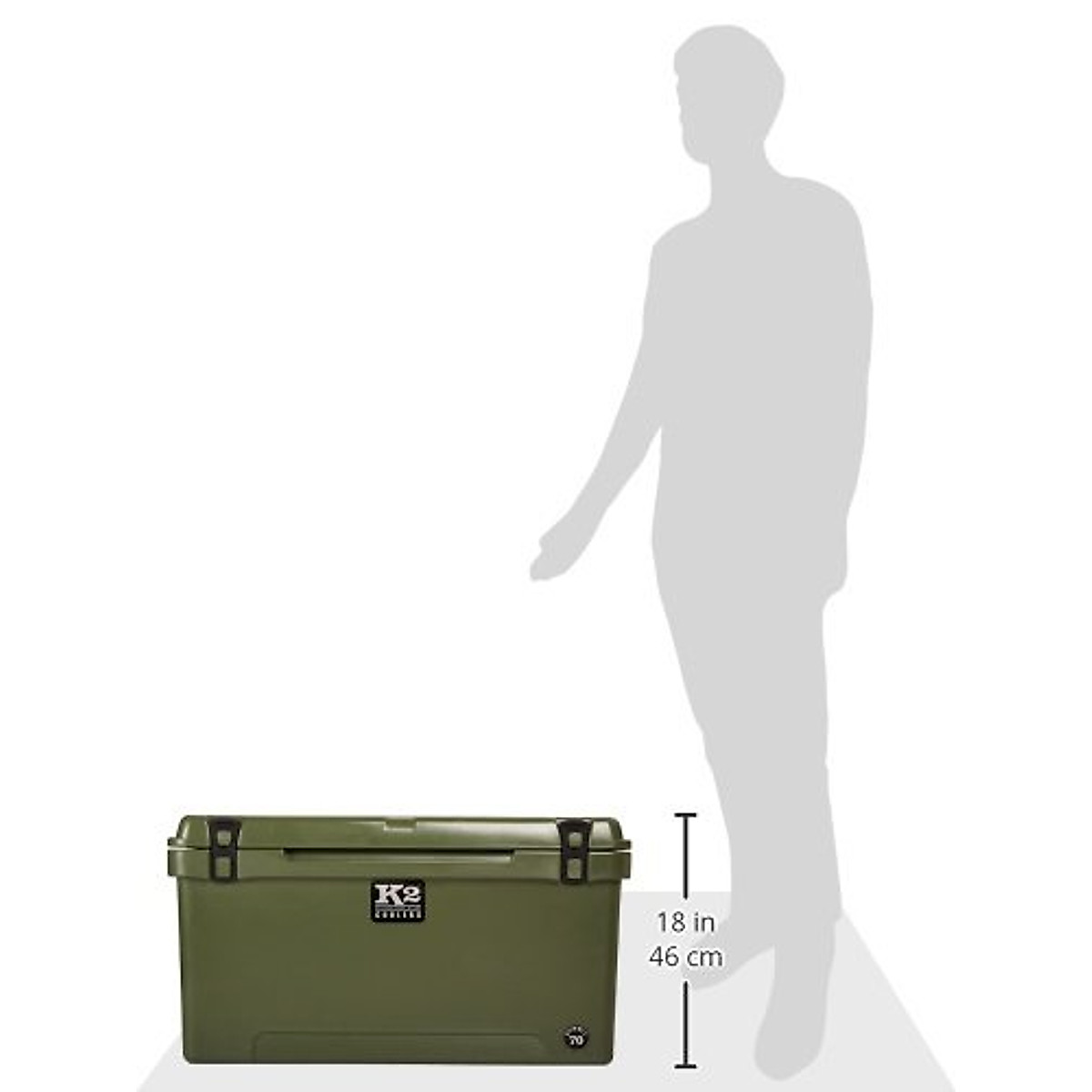 K2 Coolers Summit 70 Cooler, Duck Boat Green