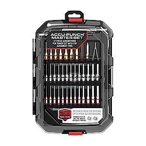 Real Avid Punch Set, Gunsmithing Tool Kit with Roll Pin Punch Set, Flat Tip Metal Punch Set, Brass Punch Set and Gunsmithing Tools: Pin Starter Tool, Finishing Non Marring Punch and Staking Punch Tool
