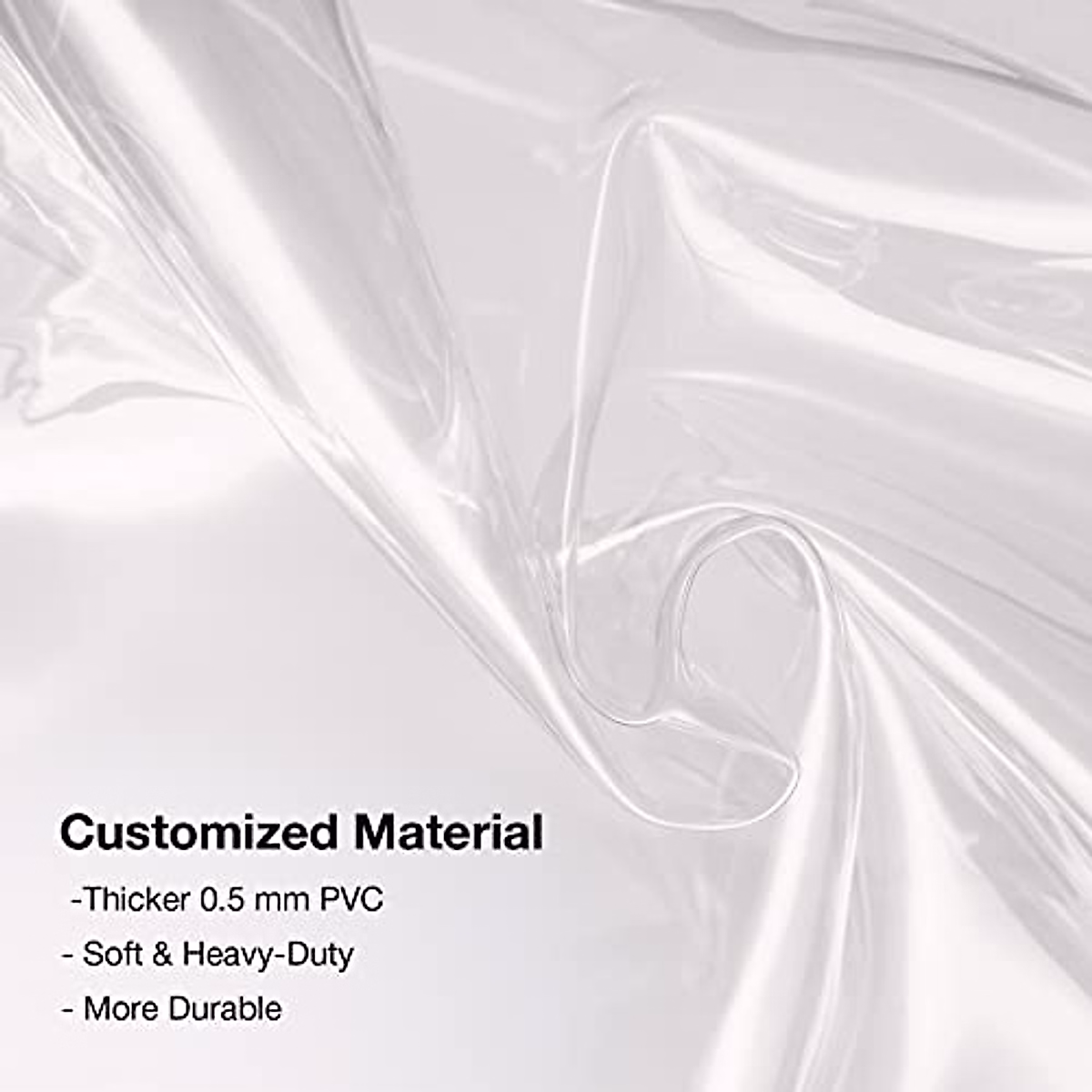 Feolaviy Clear Backpack Stadium Approved Backpack for Girls 3 Clear Stadium Backpack Set Heavy Duty Transparent Bookbag See Through PVC School Bag Transparent Backpack