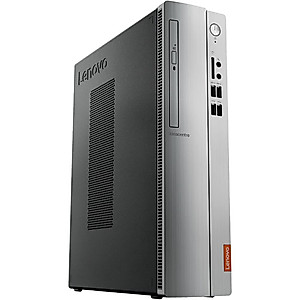 IdeaPad [Windows 11 Home] Lenovo IdeaCentre Desktop | AMD A9-9425 Processor 3.10 GHz to 3.70 GHz | 16GB RAM | 1TB SSD | DVD-RW | Wi-Fi | Bluetooth | HDMI | Silver