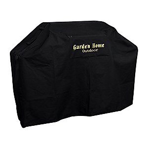 Garden Home Grill Cover Heavy Duty (Black, 70 INCH)