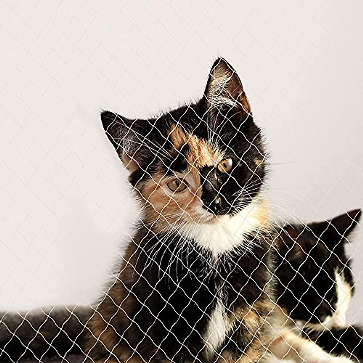 YOKMO Cat Balcony Net Cat Anti-Fall Fence Net Dog Fence Nets Transparent Nylon Pet Mesh Fence Anti-Fall Netting for Balcony Window Stairs Netting for Balcony Window Stairs（1033ft