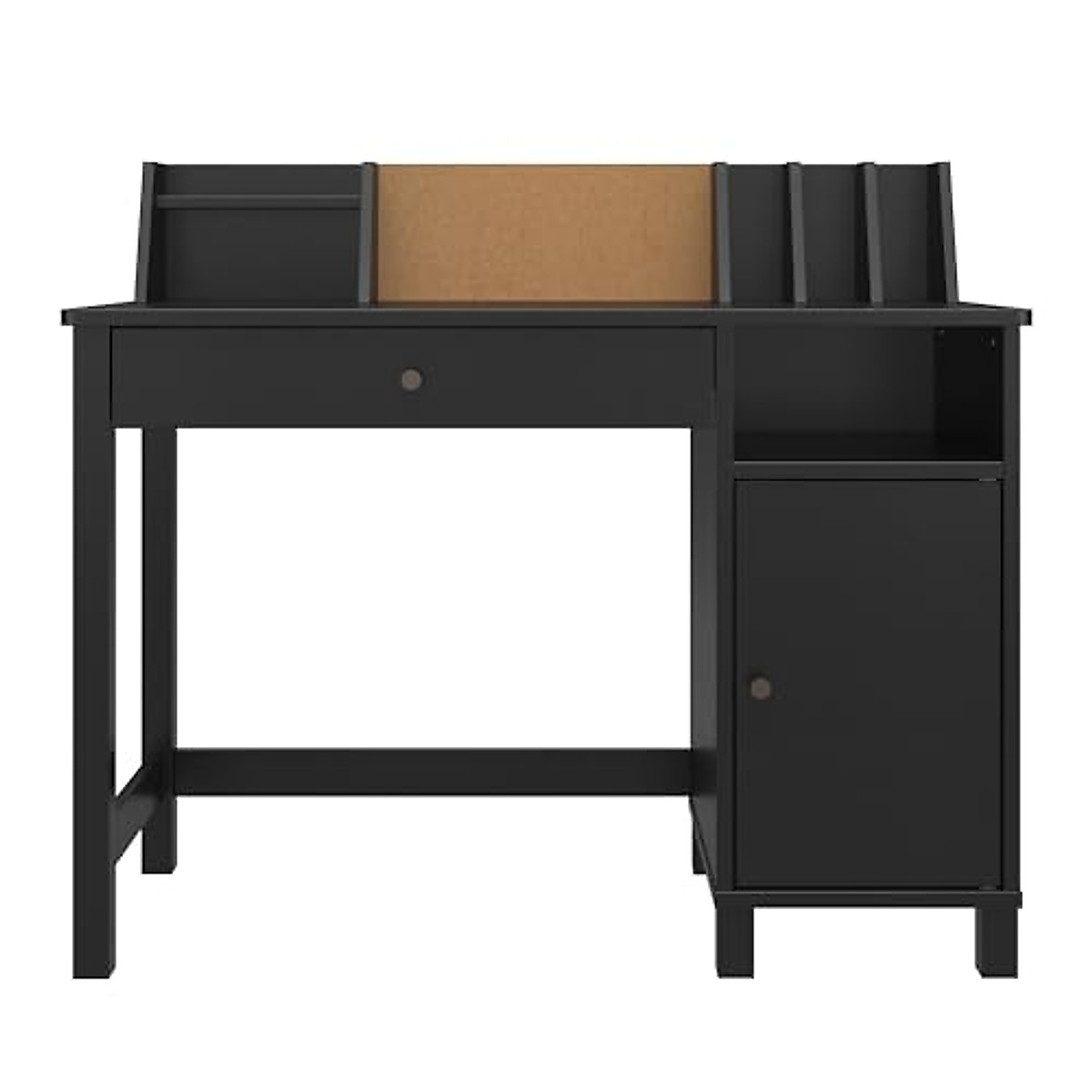 Little Seeds Abigail Kids Desk with Chair, Black