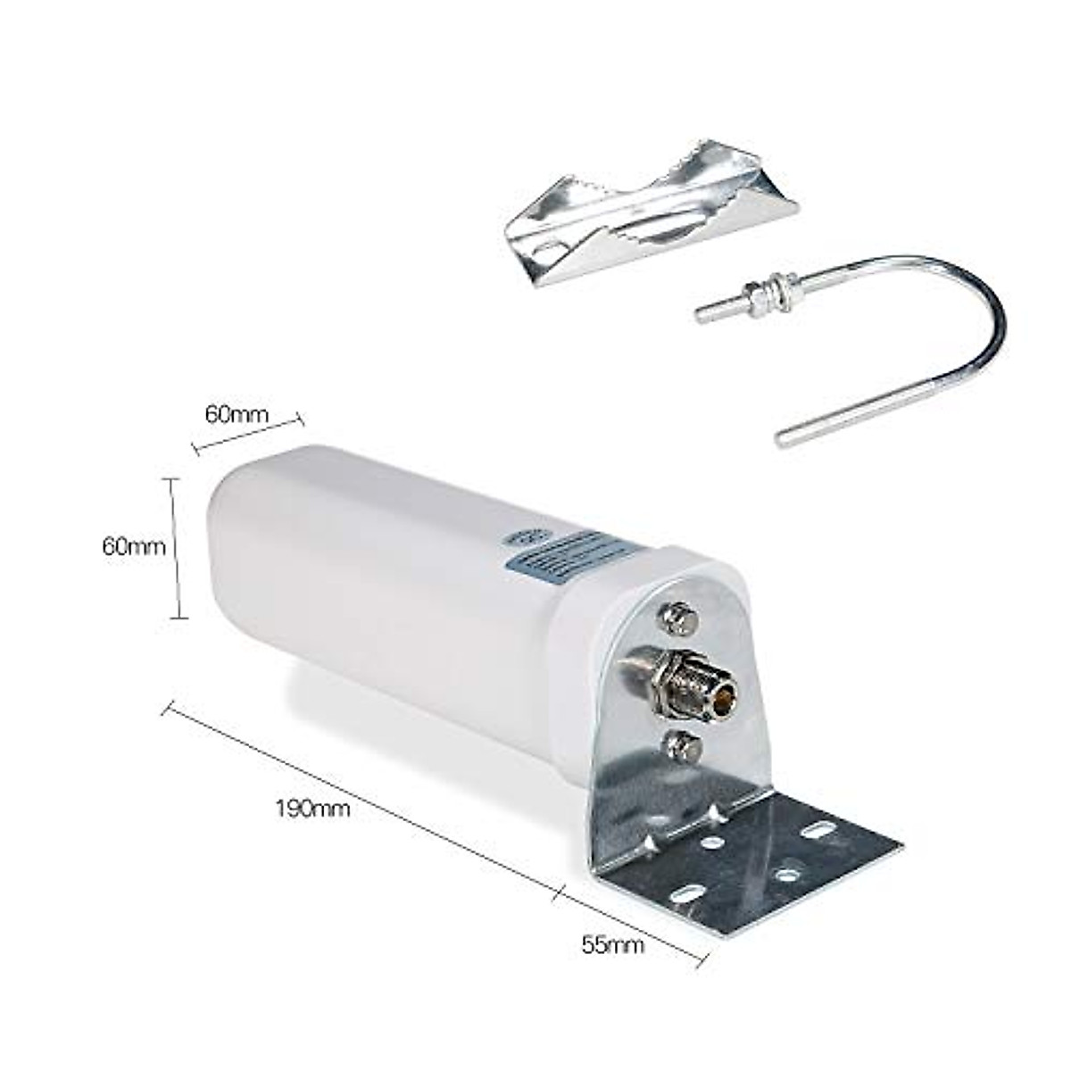 Lysignal Outdoor Omni-Directional Antenna 698 to 2700MHz 9dBi for Moble Signal Booster