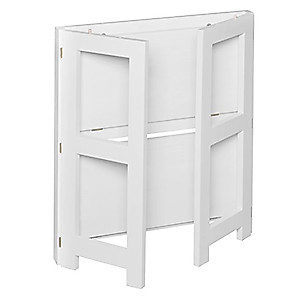 Regency Flip Flop Folding Bookcase, 28" x 22", White