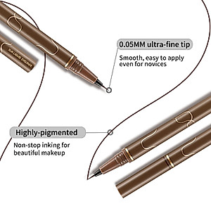 Boobeen Eyeliner Liquid Liner, Black Eyeliner Pen Waterproof with Felt Tip, Ink Liner Eye Liner Long Lasting, Quick Drying