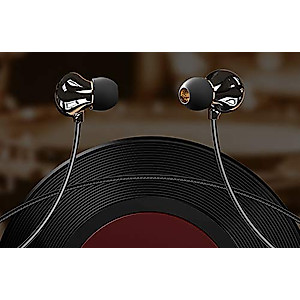 ESSONIO Earbuds Wired in-Ear Monitor Gaming Earbuds with Noise Cancelling Headphones with Microphone and Waterproof Sweat Resistant for Women Men Compatible with Android ISO (Type c)