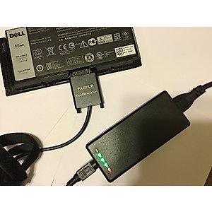GSPREMIER External Battery Charger for 9 pins Dell Battery T54FJ Precision T05W1 Battery Dell Precision 7710 (Battery is NOT Included)