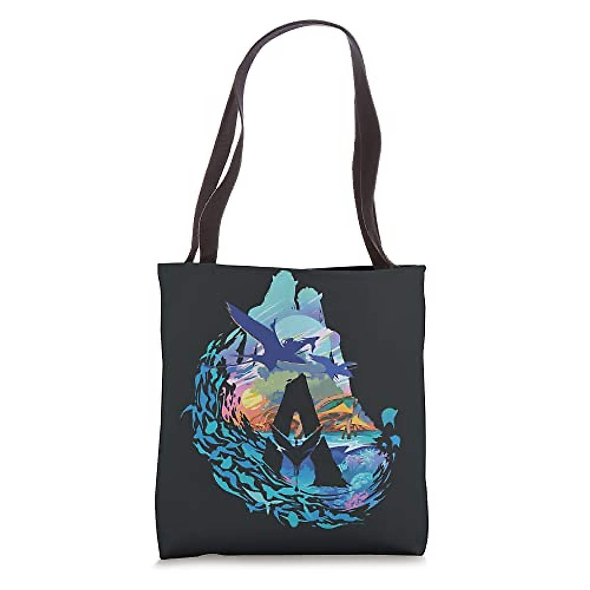 Avatar: The Way of Water Above and Below the Waves Tote Bag