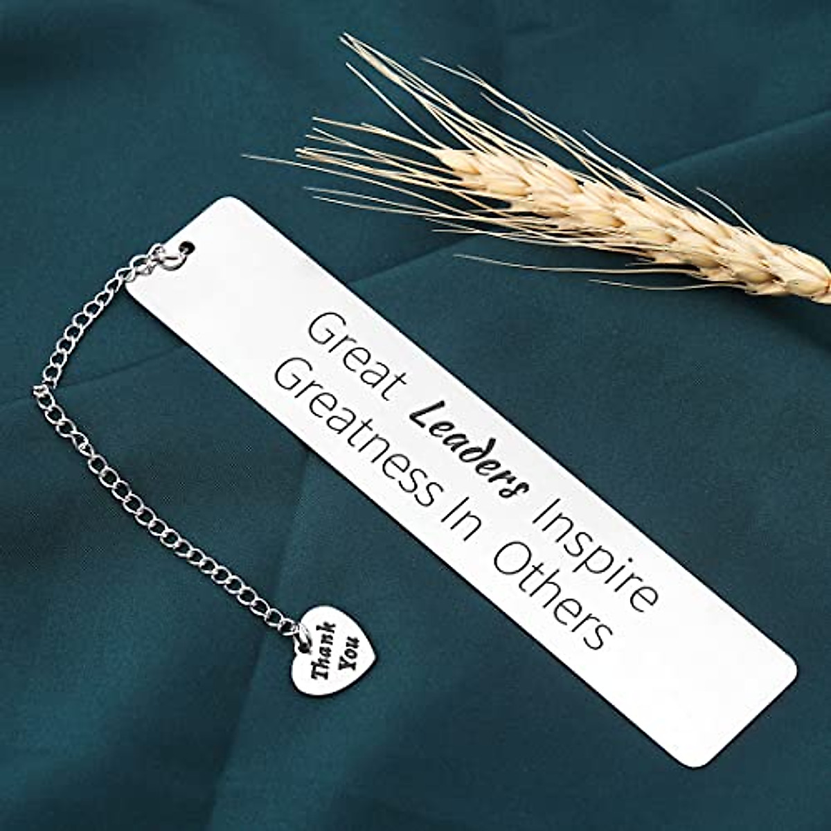 Boss Day Gifts for Women Great Leaders Bookmark for Men Thank You Boss Appreciation Gift Male Female Supervisor Mentor Office Retirement Leaving Going Away Birthday Christmas Gifts Employee Coworker