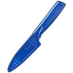 Mercer Culinary Non-Stick Paring Knife, 4 Inch, Blue