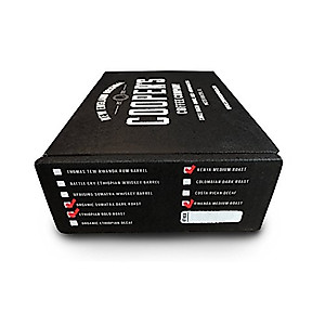 Gourmet Coffee Sampler Gift Box Set | Coffee 4 bags | 1lb Total | Sumatra Dark, Kenya AA Medium-Dark, Rwanda Medium, Natural Ethiopian Medium-Light, 1lb Total (Ground)