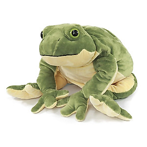 Ice King Bear Plush Giant Frog Stuffed Animal Soft Toy, 22 Inches Large, Green