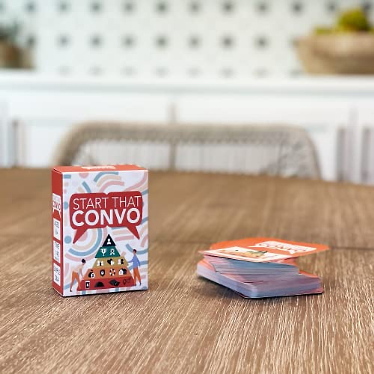 Start That Convo - Conversation Starter Cards for Teens, Friends, Couples and Teachers. Great for Get to Know You Games and Activities.